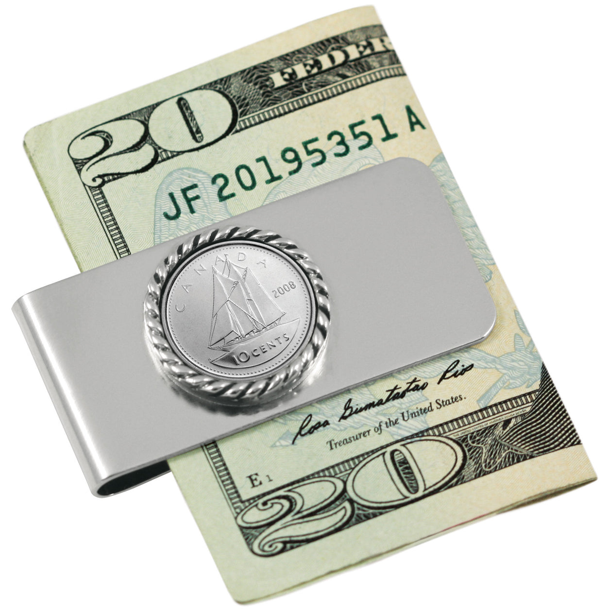 Canada Ship Coin Money Clip – The Franklin Mint