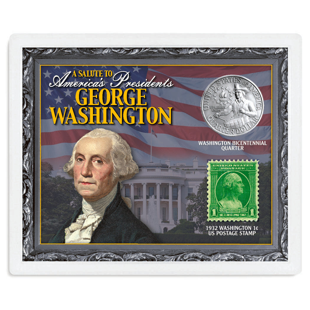 FranklinMint.com | A Salute to America's Presidents - George Washington ...