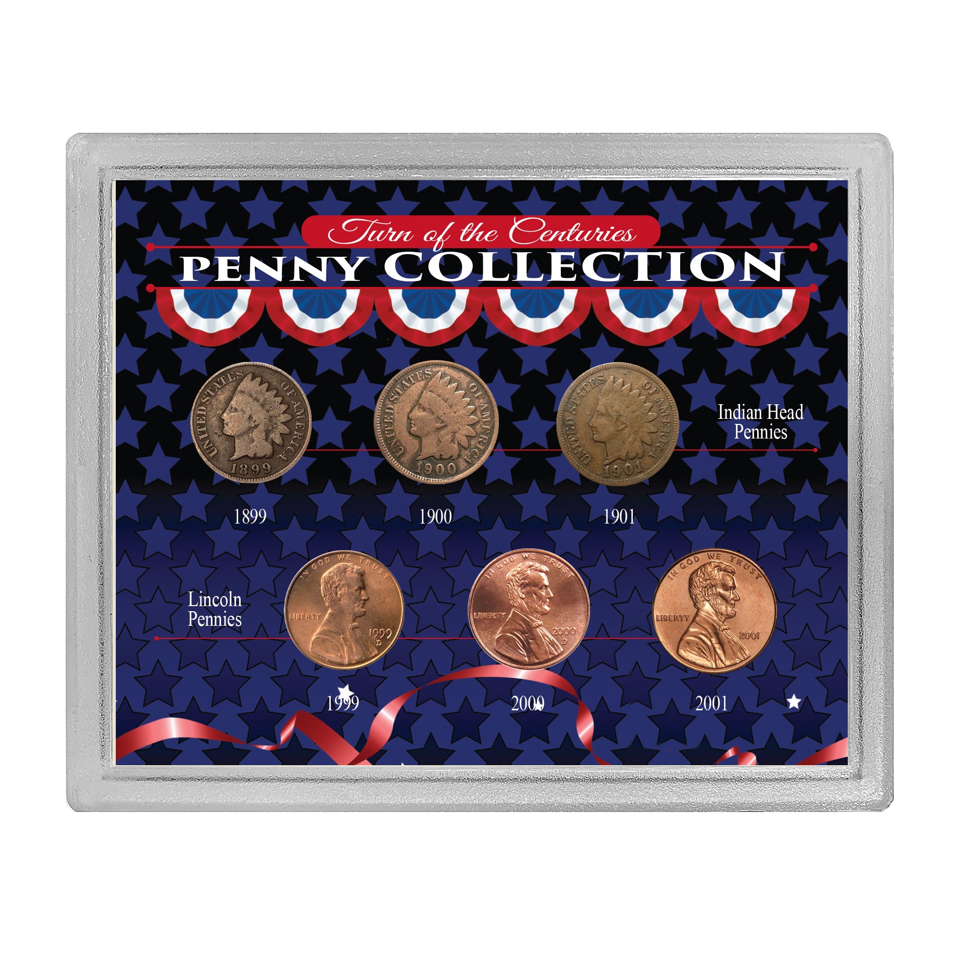 Turn of the Centuries Penny Collection – The Franklin Mint