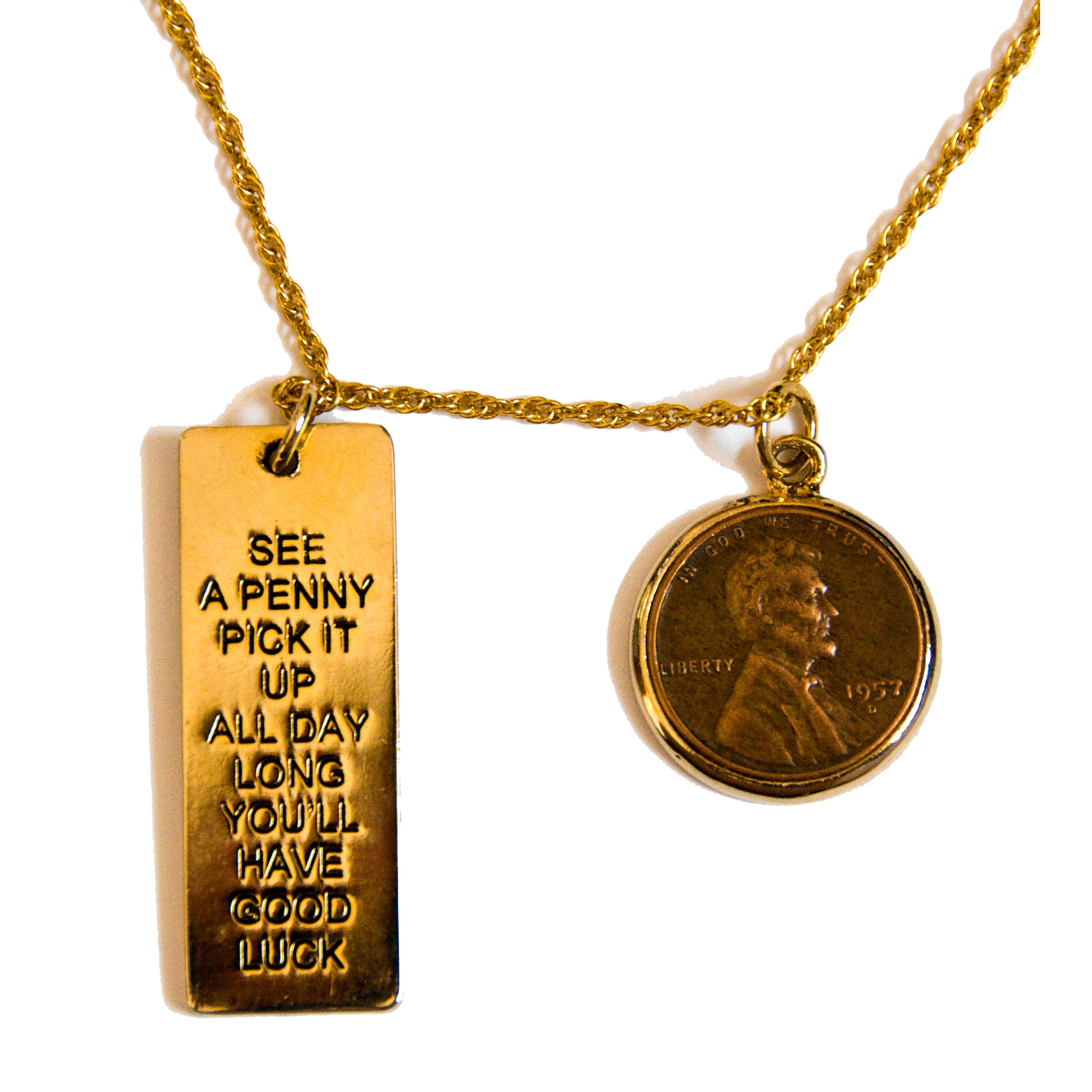 FranklinMint.com | Lincoln Wheat-Ear Penny Coin Pendant – The Franklin Mint